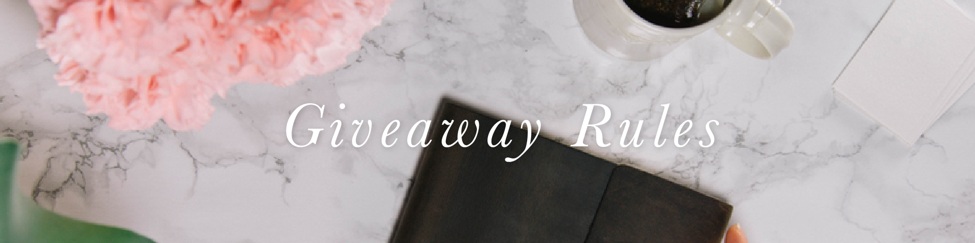 Giveaway Rules giveaway-rules